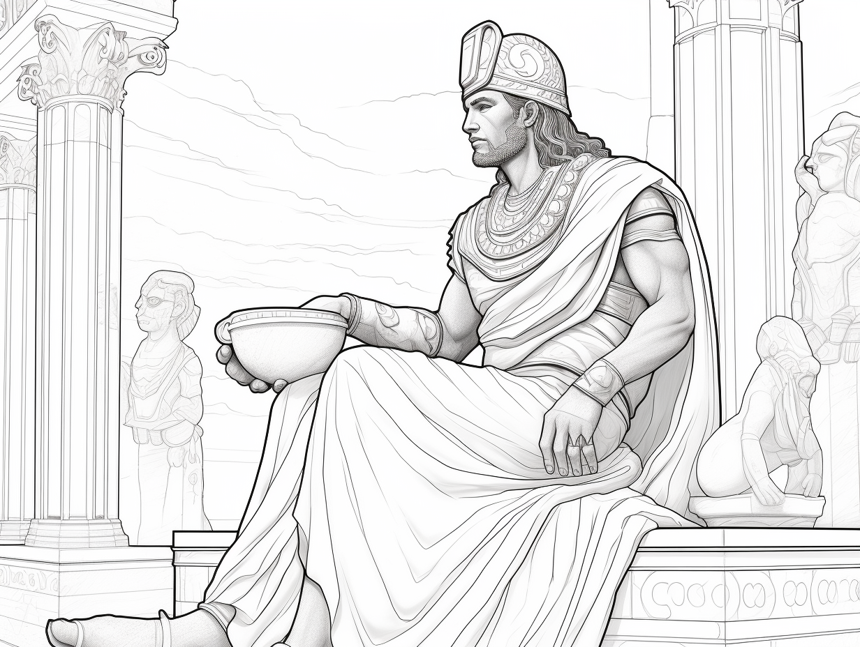Adult Coloring With Parshas Shemos Essence - Coloring Page
