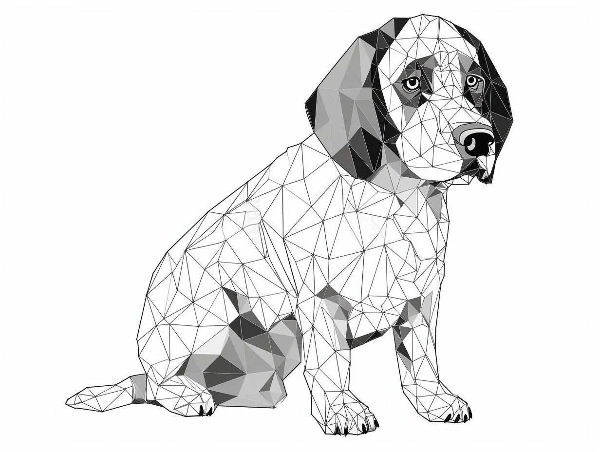 Brittany Themed Adult Coloring Adventure - Coloring Page