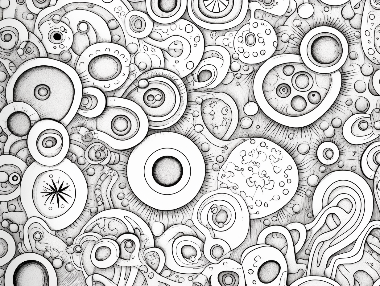 Calming Immune System Coloring Sheets - Coloring Page