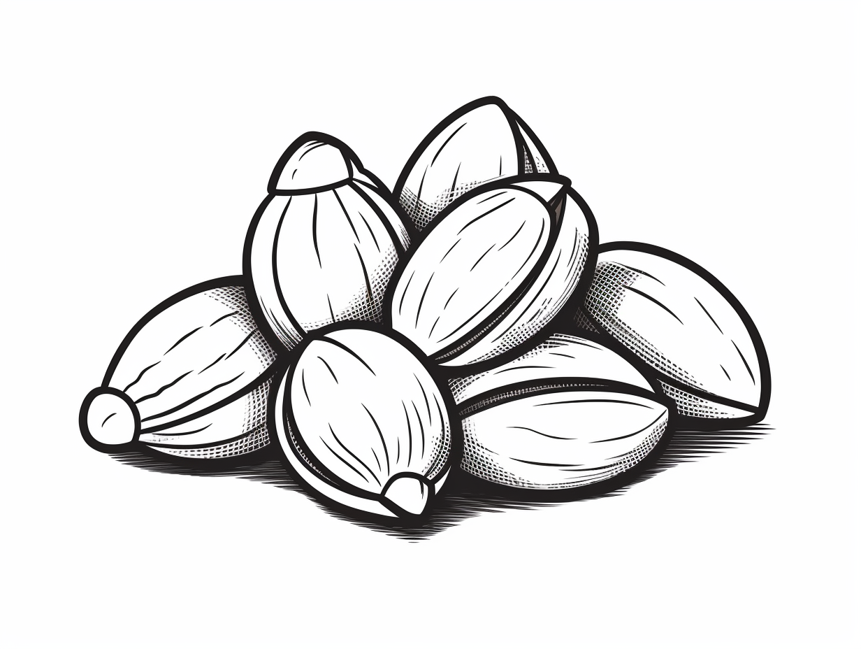 Cheerful Nutty Coloring Fun - Coloring Page