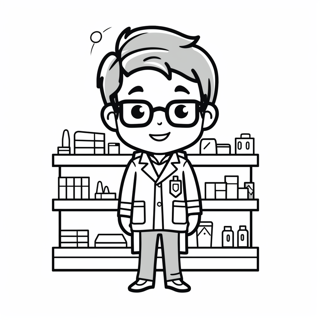 Creative Pharmacy Coloring Sheet Coloring Page Creative Pharmacy Coloring Sheet Coloring Page