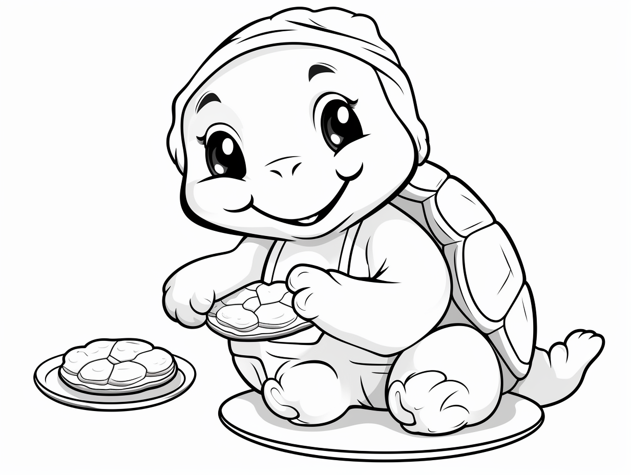 Exciting Desert Tortoise Coloring - Coloring Page