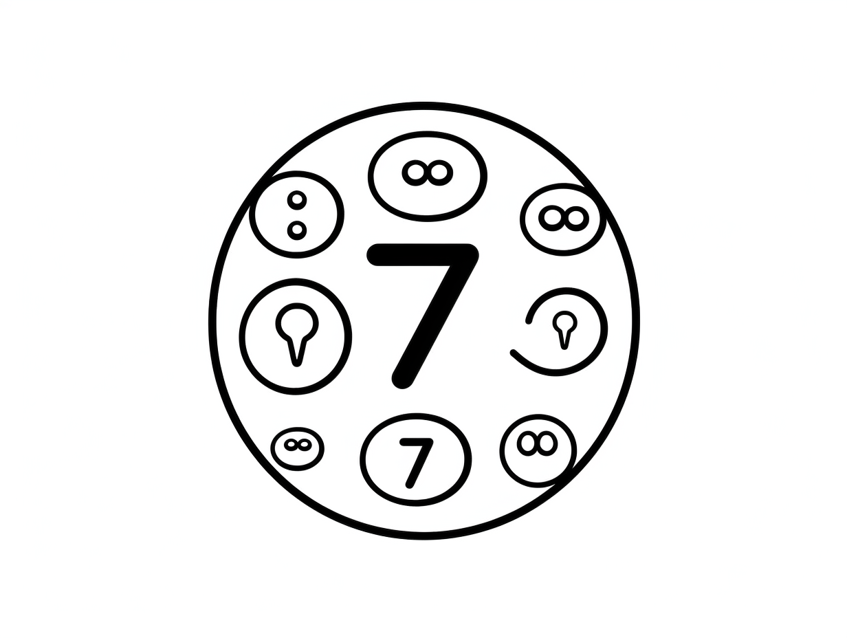 Number 7 Coloring Pages Top 22 Free Printable Designs