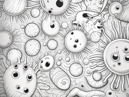Printable Immune System Cells To Color - Coloring Page
