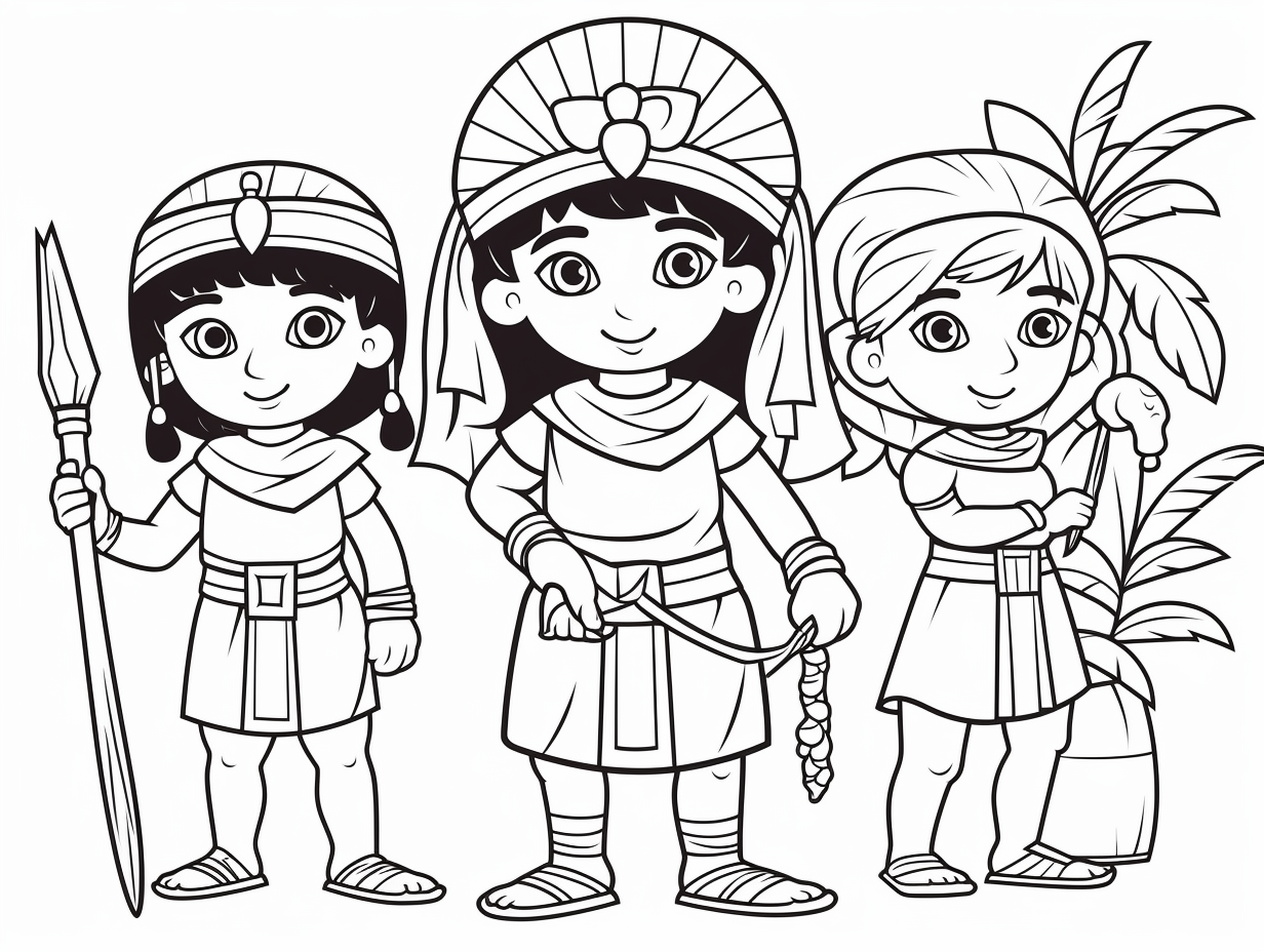 Incredible Parshas Shemos Coloring - Coloring Page