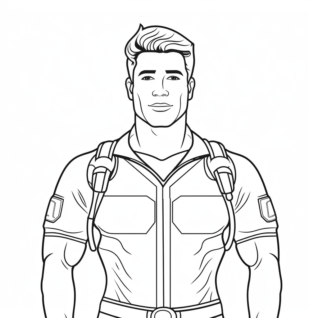 Lifeguard Gear Coloring Page Coloring Page Lifeguard Gear Coloring Page Coloring Page