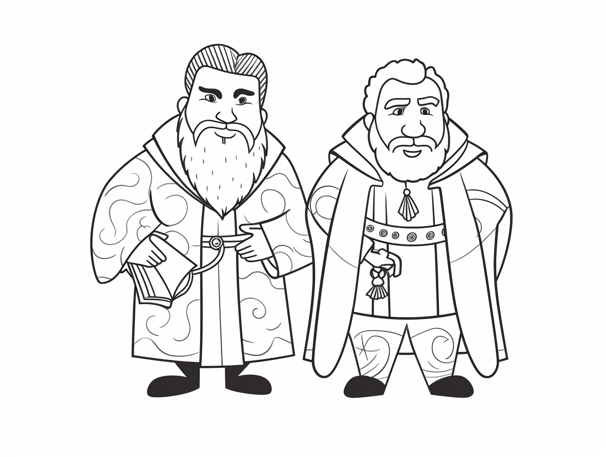 Paul And Barnabas Adventure Coloring - Coloring Page