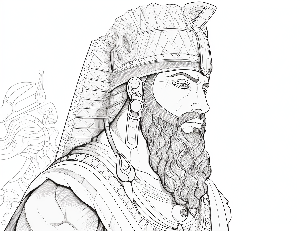Spiritual Parshas Shemos Coloring - Coloring Page